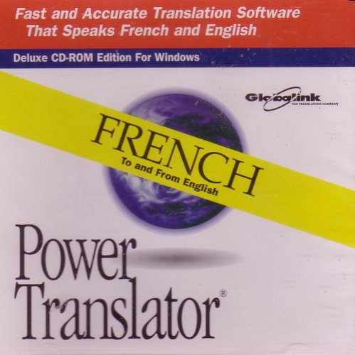 Amazon.com: Power Translator: French to and from English: Globalink: Books