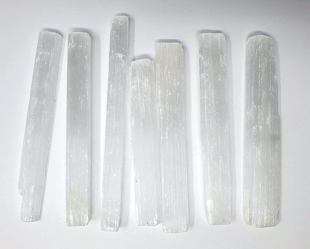 Amazon.com: New Age Imports, Inc.® ~ Premium Quality Selenite Sticks 4 ...