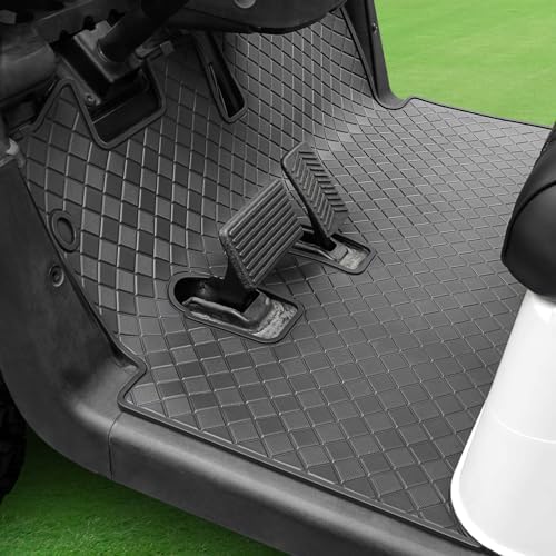 Amazon.com: 10L0L Golf Cart Floor Mat for EZGO RXV 2008-up, Full ...