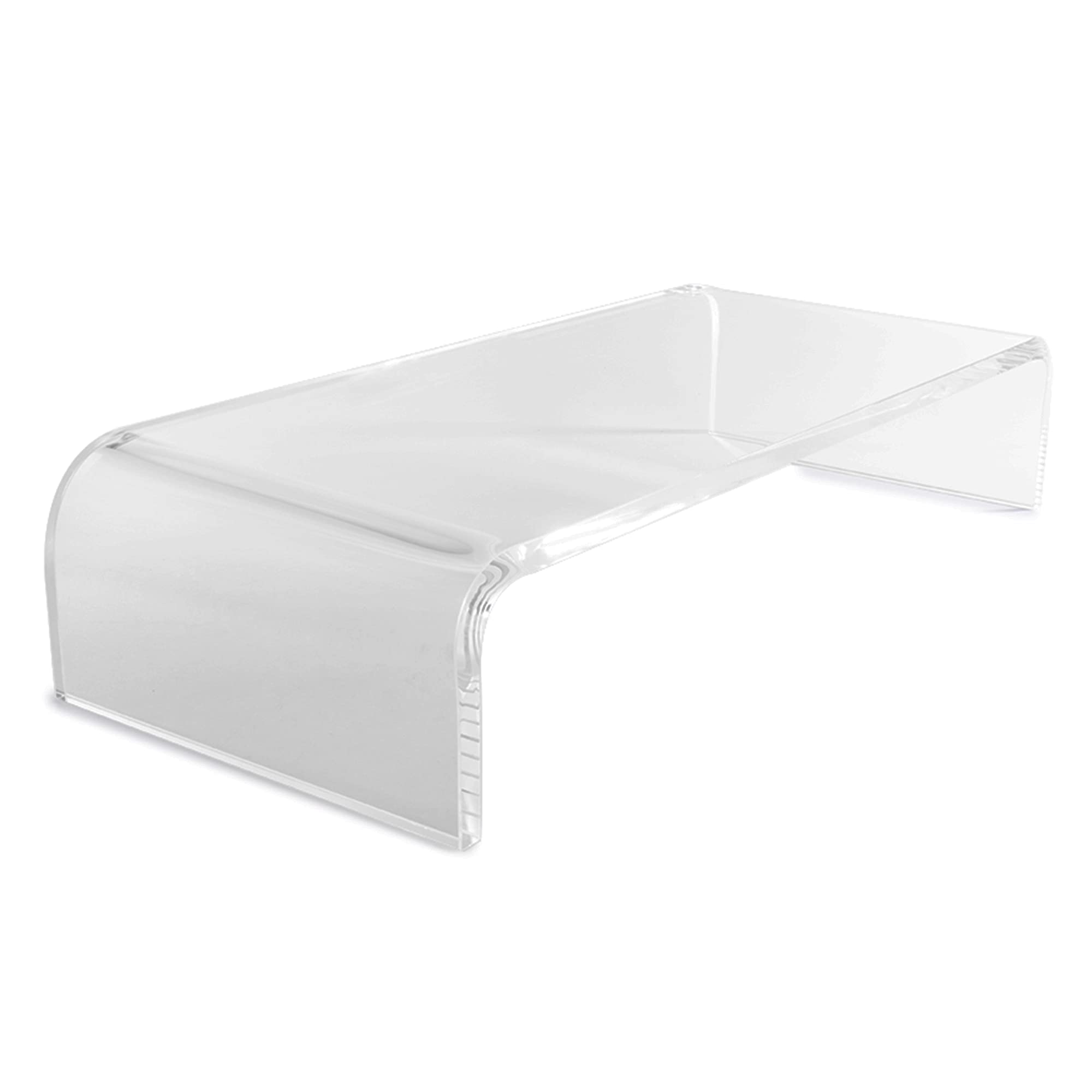 Acrylic Monitor Stand Perspex Computer Monitor Stand Riser Desk Shelves ...