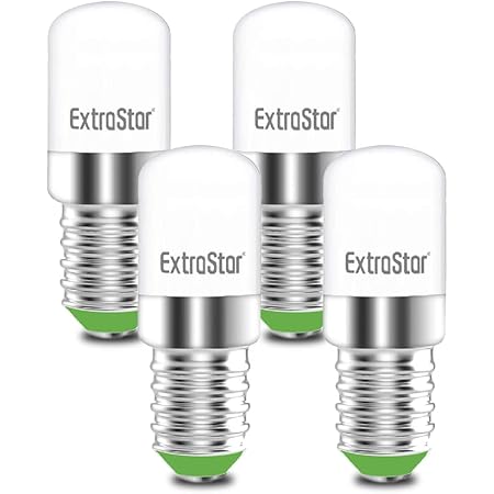 EXTRASTAR E14 Mini LED Bulbs, 1.5W SES Small Edison Screw Lightbulb ...