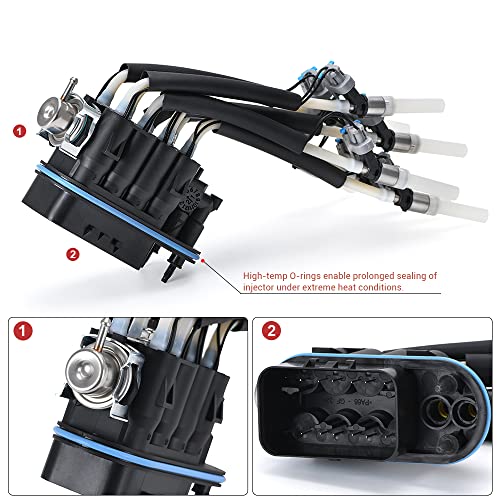 Snapklik.com : Central Port Fuel Spider Injector FJ504 w/Bracket SCPI ...