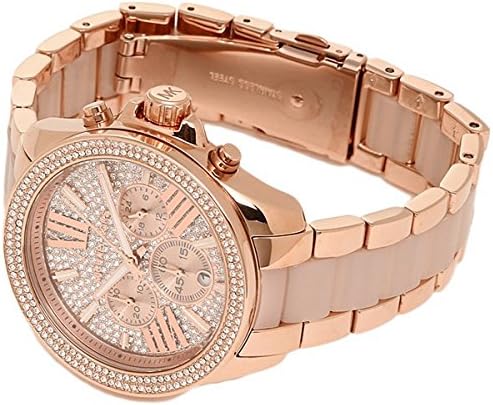 Amazon.co.jp: MICHAEL KORS MK6096 Wren Ladies レン クロノグラフ レディース マイケルコース ...