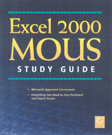 Amazon.com: Excel 2000 MOUS Study Guide: 9780782125139: Courter, Gini ...