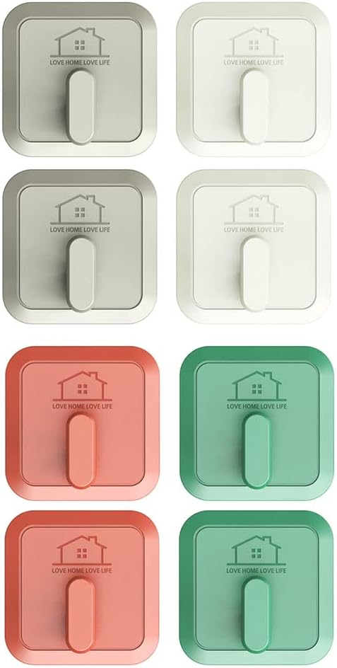 Amazon.co.jp: Natiform 耐水 はがせる 粘着 フック 荷重5kgまで コマンド 壁掛けフック 8個入り: ホーム＆キッチン