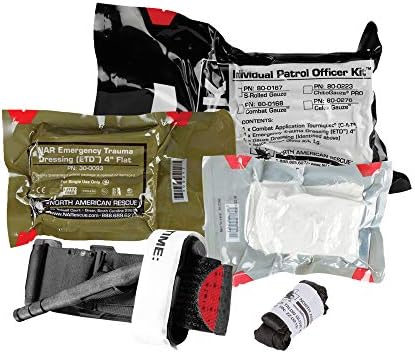 Amazon.com: IPOK Individual Patrol Officer Kit w/ Hemostatic Combat ...