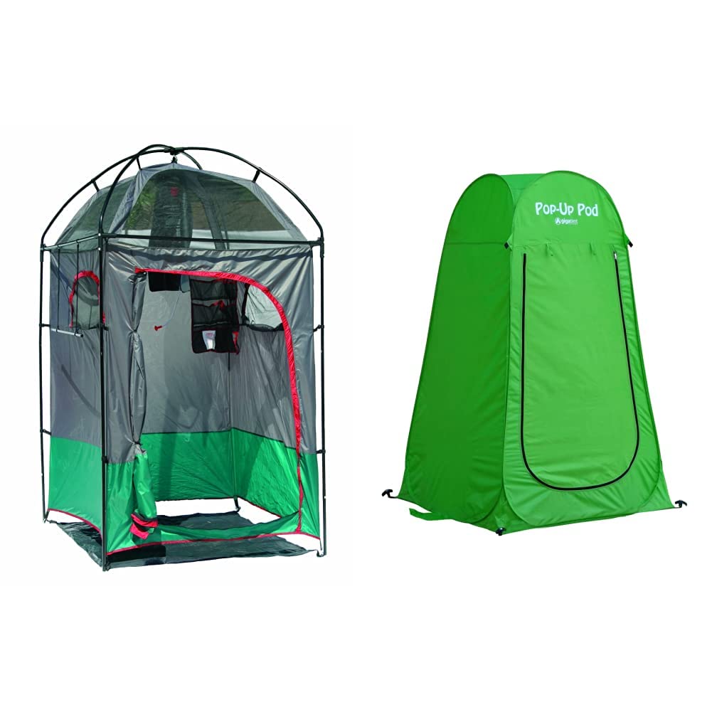 Texsport Portable Outdoor Camping Shower Privacy Shelter Changing Room ...