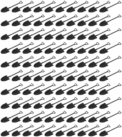 Amazon.com: 300 Pack Mini Shovel Spoons Disposable Plastic Ice Cream ...