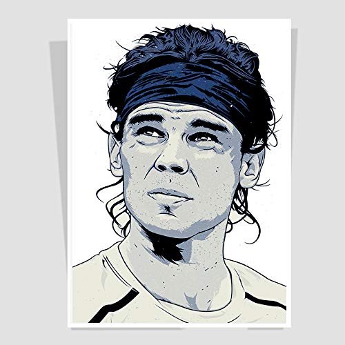 Art Bundle The Rafa Collection Modern Wall Poster - Rafael Nadal Tennis ...