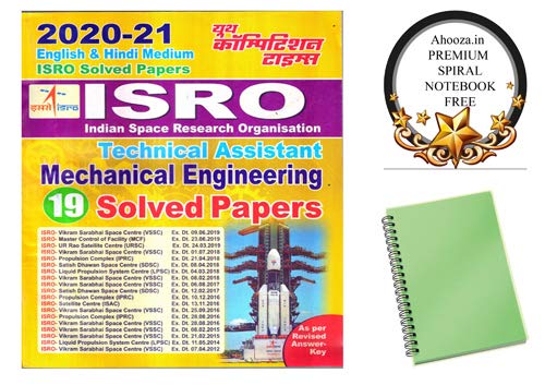 ISRO Technical Assistant Mechanical Engineering Solved Papers Book With ...