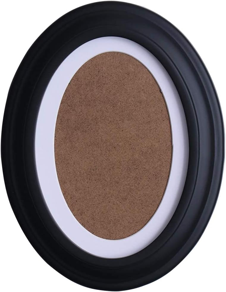 Amazon.com - ifundom Black Oval Wood Picture Frame, 8.6x7 inches ...