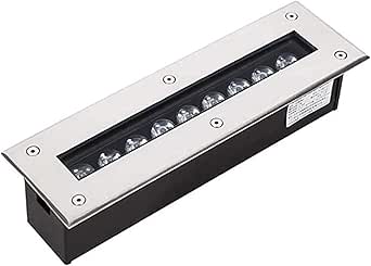 LED Outdoor Recessed Spotlight - 85-265V Landscape Lights, Rectangle ...