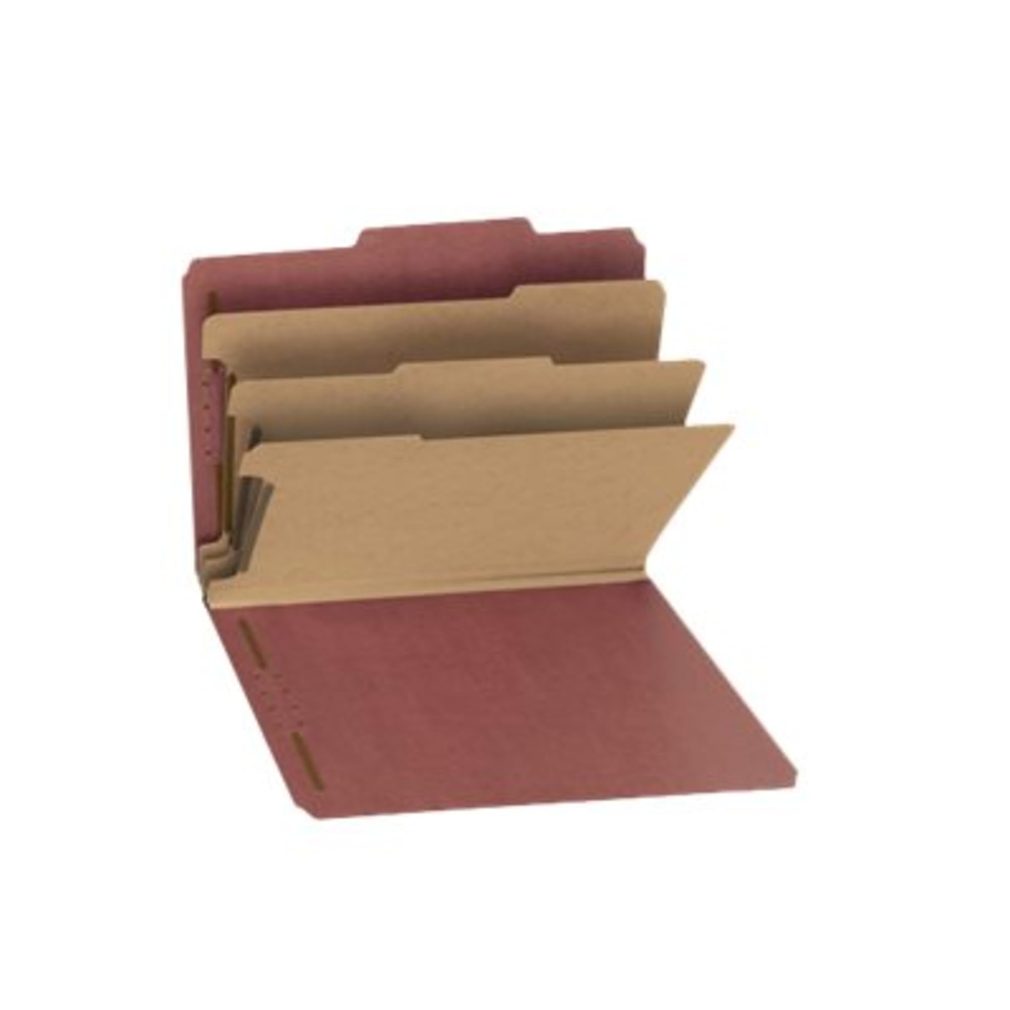 Snapklik.com : Smead 100% Recycled Pressboard Classification File Folder, 3 Dividers, 3 ...