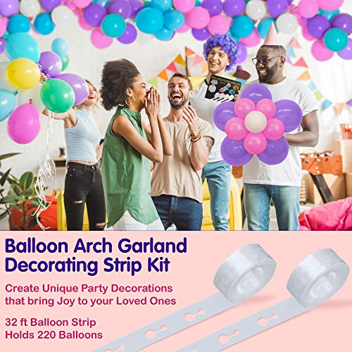 JOYEZA Balloon Decorating Strip Arch Garland Kit- 32ft Tape - Want It All