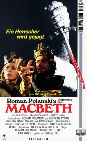 Macbeth [VHS] : Jon Finch, Francesca Annis, Martin Shaw, Nicholas Selby ...
