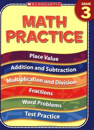 3rd Grade Math Practice: Scholastic Inc: 9780439819176: Amazon.com: Books