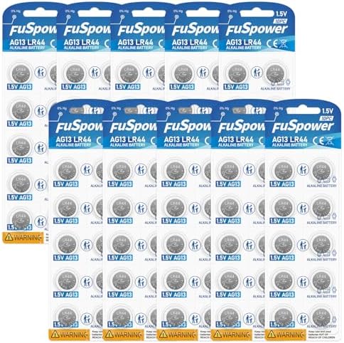 Amazon.com: NICEBATT A76 357/303 LR44 Batteries 12 Pack, AG13 L1154F ...