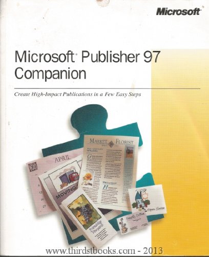 Amazon.com: MICROSOFT PUBLISHER 97 COMPANION: Microsoft Corporation