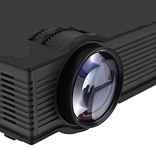 Play High Resolution 1920 X 1080 LED Projector 1200-2800 Lumens (Black ...