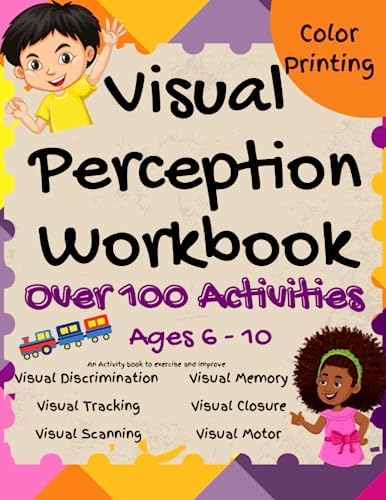 Visual Perception Workbook : Activity Book to Exercise and Improve ...