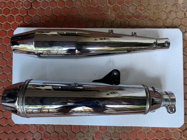Red Rooster Performance Exhaust RRP Stellar Interceptor 650 Exhaust ...