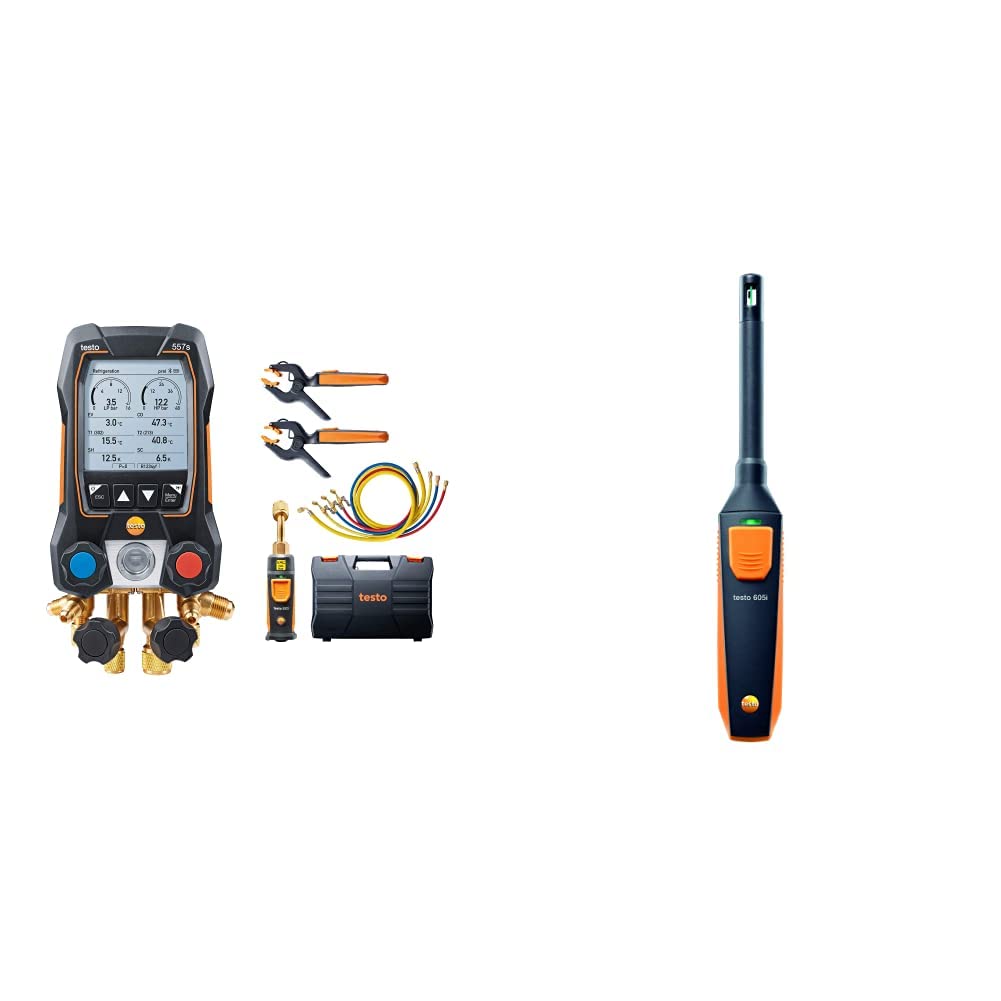 Digital Manifold Kit with Pipe Clamp Thermometers, Nepal | Ubuy