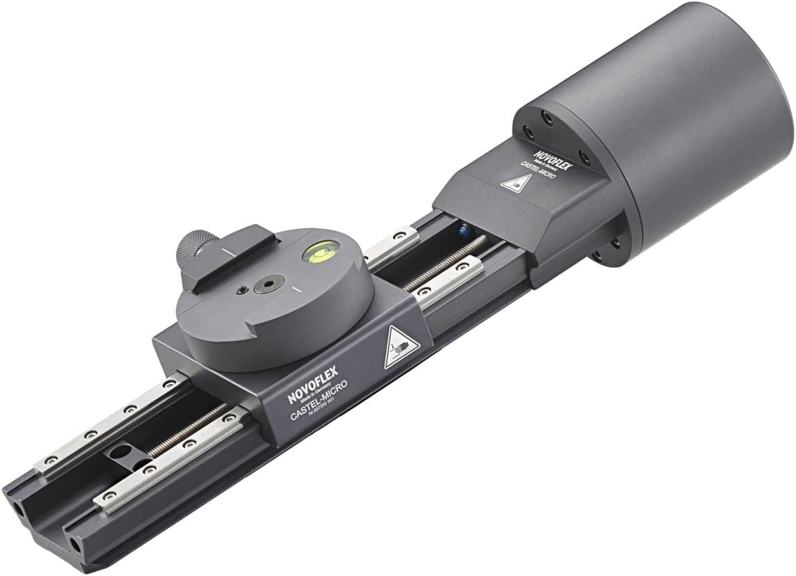 Amazon.com: Novoflex Castel-Micro Focusing Rack for Focus Stacking ...