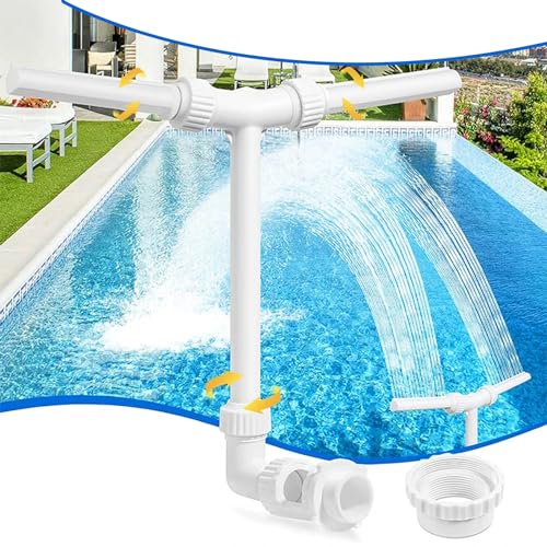 Snapklik.com : Swimming Pool Waterfall Sprayer, Pool Waterfall Fountain ...