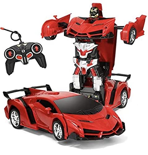 Jr. Billionaire Cars for Boys,Remote Control Transformation Car Robot ...
