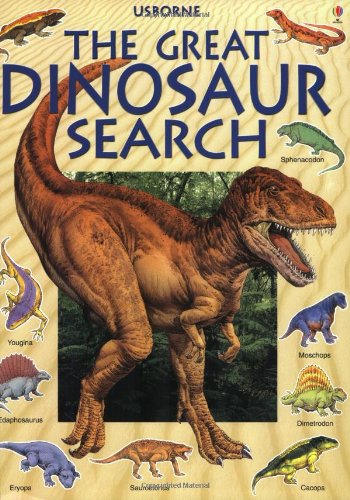 The Great Dinosaur Search (Usborne Great Searches) : Heywood, Rosie ...