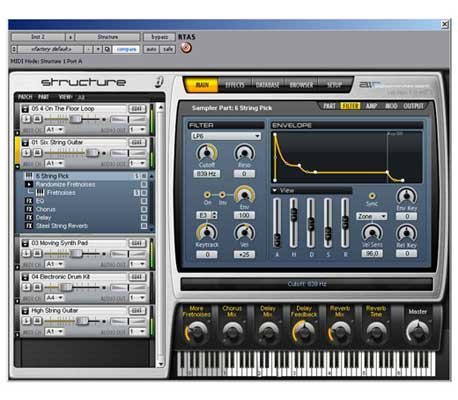 Digidesign Structure Sampler Virtual Instrument (Standard) - Amazon.com ...