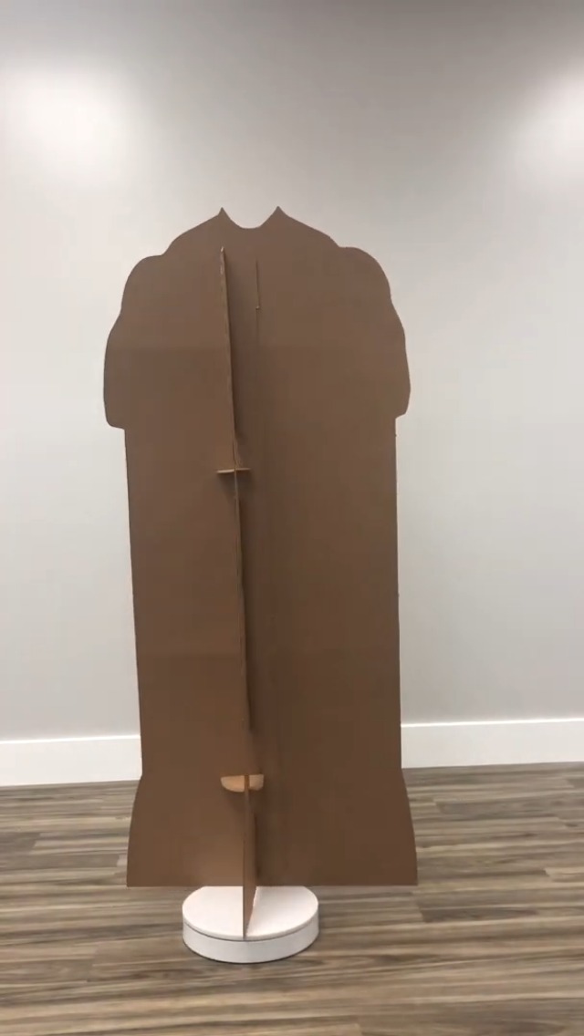 Watch Cardboard People Muscle Man Stand-in Cardboard Cutout on Amazon Live