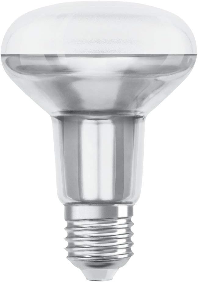 OSRAM Dimmbare R80 LED Reflektorlampe mit E27 Sockel, Warmweiss (2700K ...