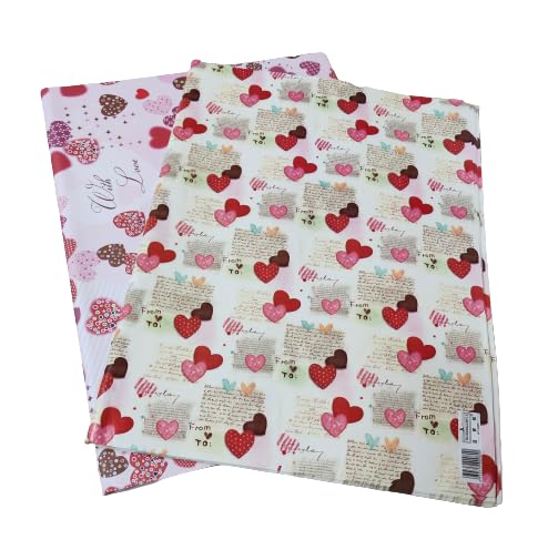 Just Flowers Large Size, Better Print Quality Gift Wrapping Paper ...