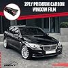 Amazon.com: United Window Tint 20" in x 100'Ft 2Ply Nano Carbon Film ...
