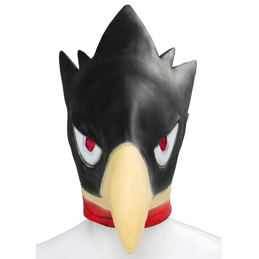 Buy My Hero Academia s Tokoyami Fumikage Cosplay Halloween Crow Head ...