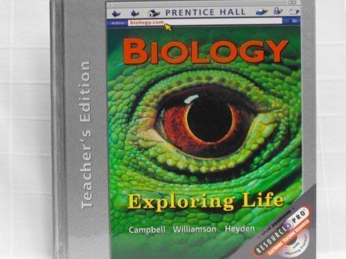 Biology - Exploring Life (Teacher's Edition): Suzanne Black, James ...