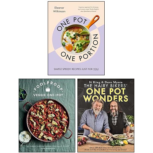 One Pot One Portion, Foolproof Vegetarian One-Pot, The Hairy Bikers ...