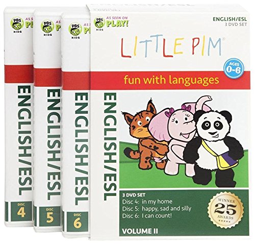 Little Pim English for Children-DVD 3 Pack Volume 2 : Amazon.in: Toys ...