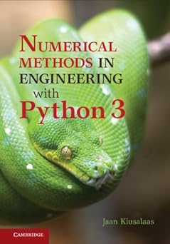 Amazon.com: Numerical Methods in Engineering with Python 3 eBook : Kiusalaas, Jaan: Books