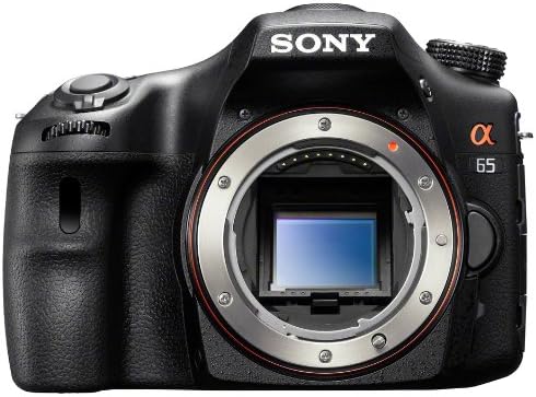 Amazon.com : Sony SLT-A65V 24.3 MP Digital SLR with Translucent Mirror ...