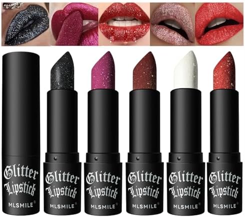 Amazon.com : Sparkling Shiny Diamond Matte Lipstick - Long Lasting ...