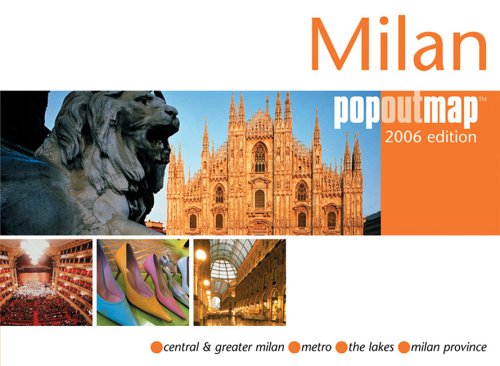 Milan Popout Map (Popout Maps): Amazon.co.uk: Compass Maps ...