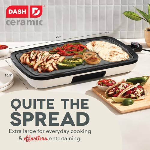 DASH Everyday Ceramic Electric Griddle