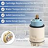 Dreyoo Single Function Pressure Balance Cartridge Replacement for ...