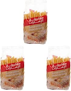 EMIRATES MACARONI Pasta Penne, 400G (Pack of 3) : Amazon.ae: Grocery