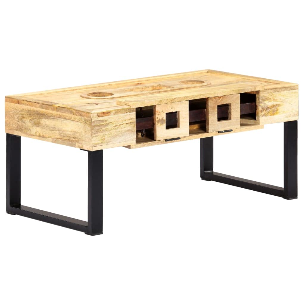 Amazon.com: RINDIGOO Coffee Table Cassette Style 39.4"x20.5"x17.7 ...