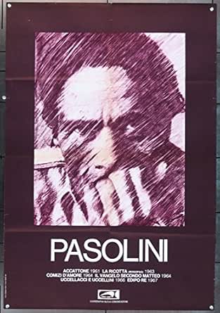 Pasolini Festival Poster (0) Original Film Festival Poster (27x39) at ...
