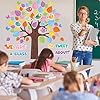 Amazon.com: JarThenaAMCS 81Pcs Back to School Tree Bulletin Board Set ...