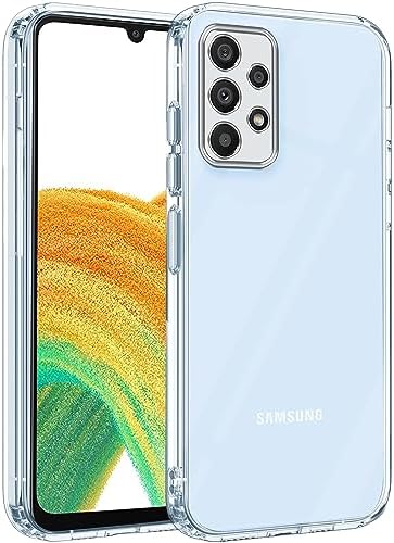 Jkobi Back Cover for Samsung Galaxy A33 5G (Silicone Clear Shockproof ...